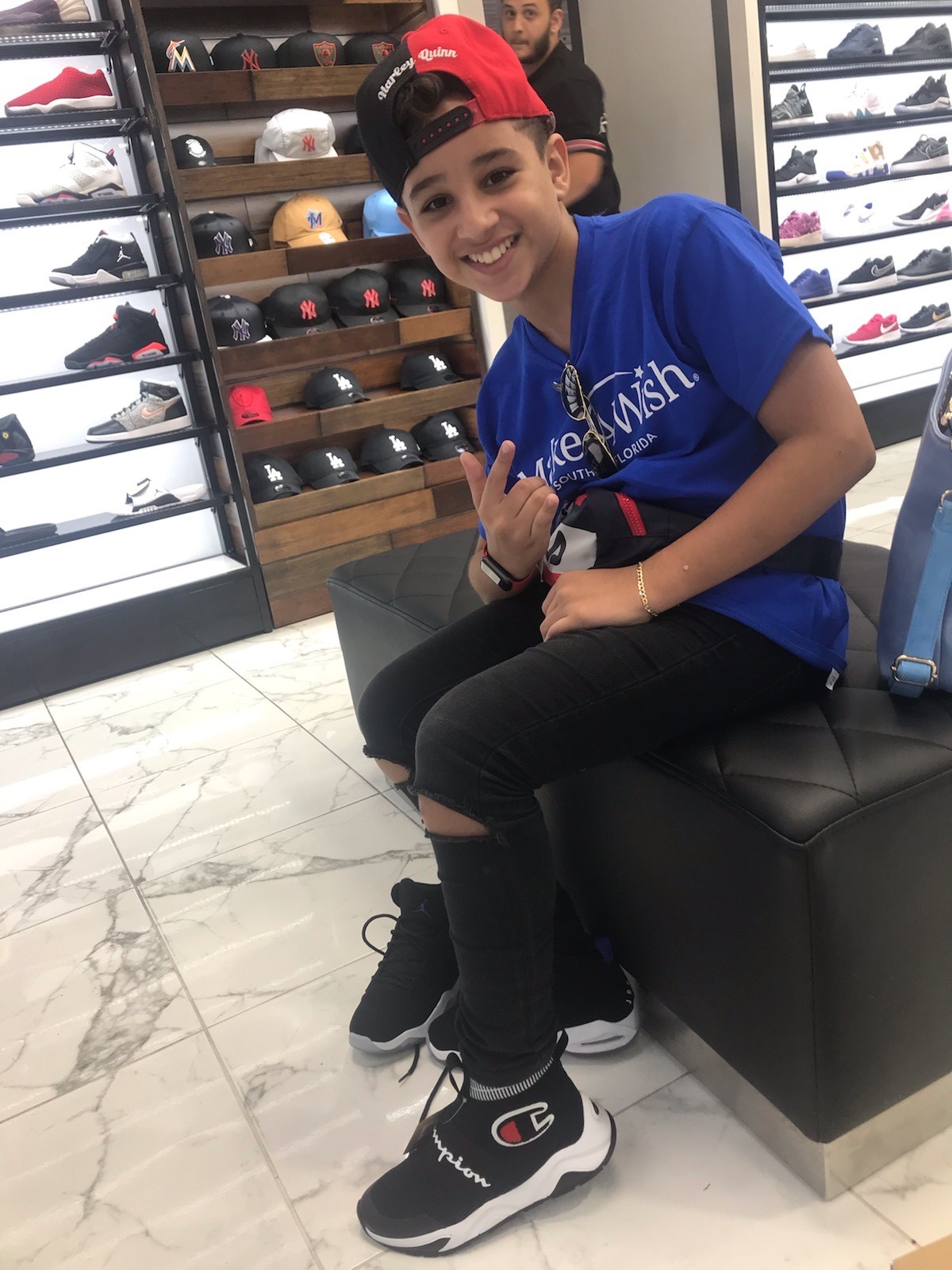 Make-A-Wish Stories: Samuel and Oriel - The Finker Frenkel Family ...